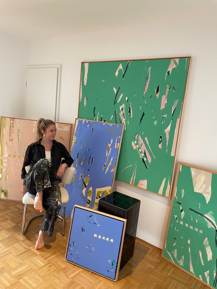 Helena Mertens – Abstrakte Malerei